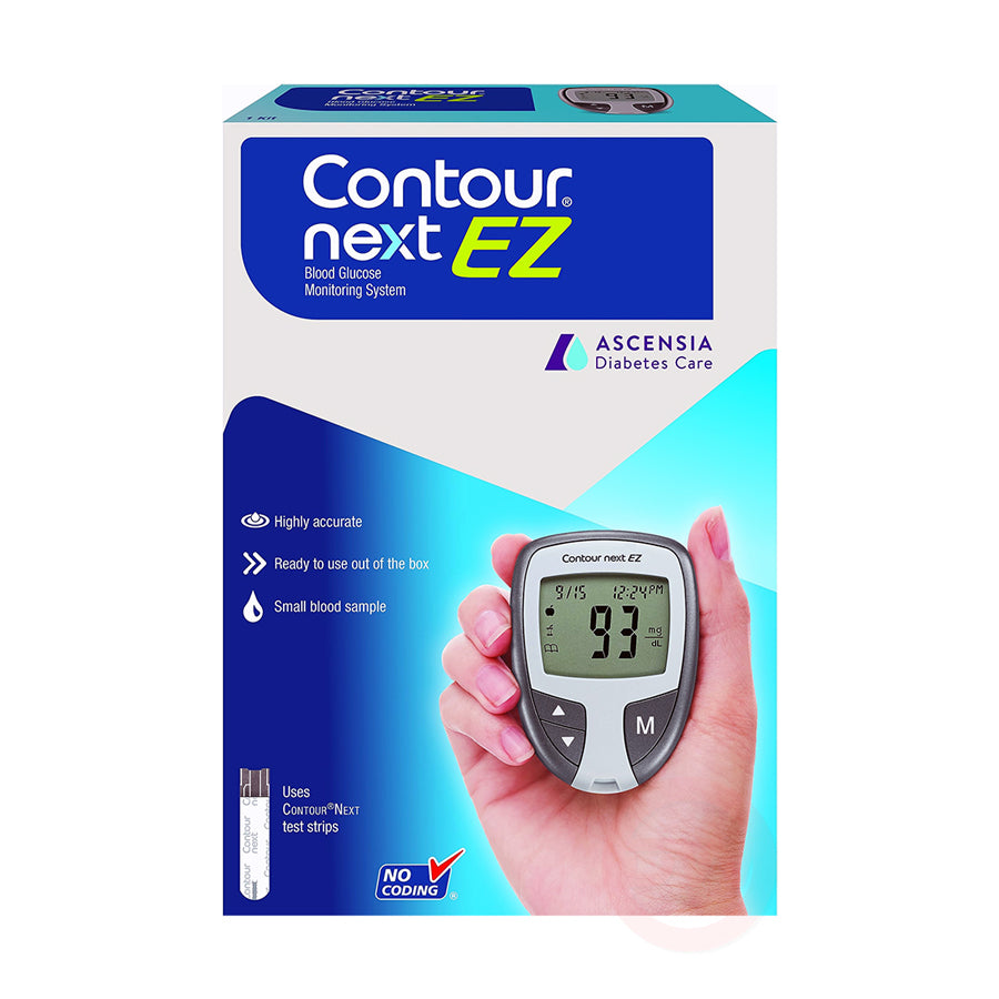 Contour Next EZ Blood Glucose Meter – DiabeticTestStrips.org