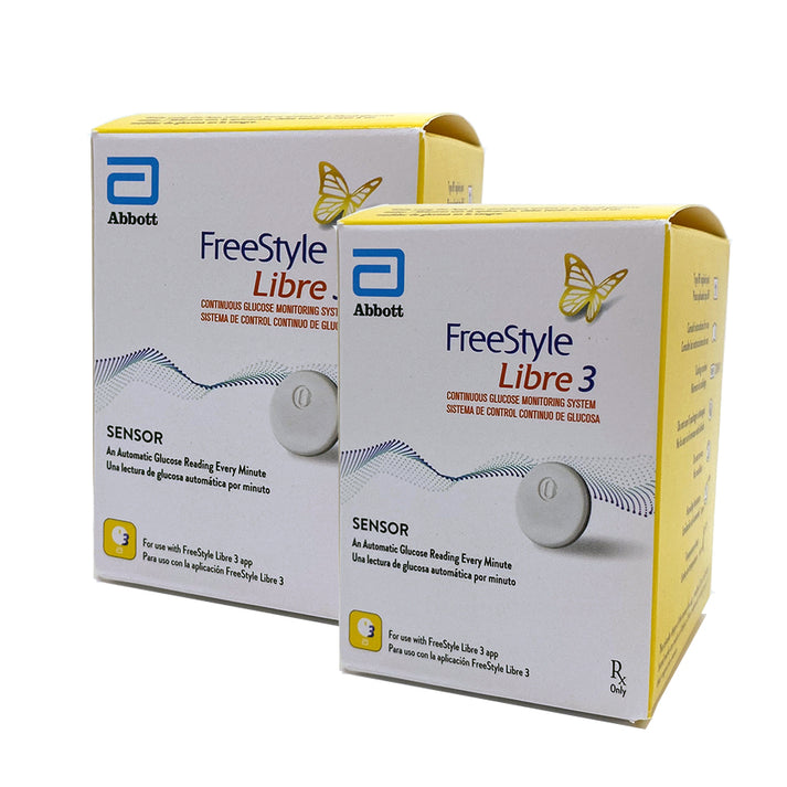 FreeStyle Libre 3 Sensor - 2 Pack – DiabeticTestStrips.org
